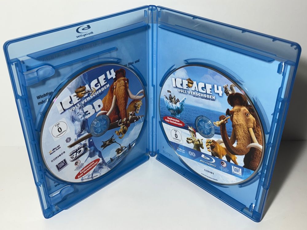 Ice Age 4 voll verschoben 3D Blu Ray (Gebraucht) in Wilderswil für CHF 4.9 – mit Lieferung auf ...