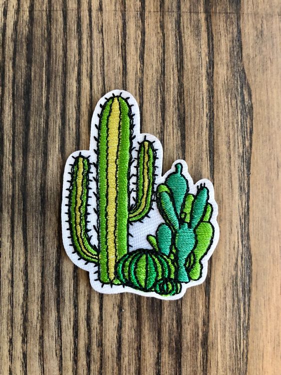 Aufnäher Patch zum Aufbügeln Kaktus (Neu und originalverpackt) in Kloten für CHF 3.9 – mit ...