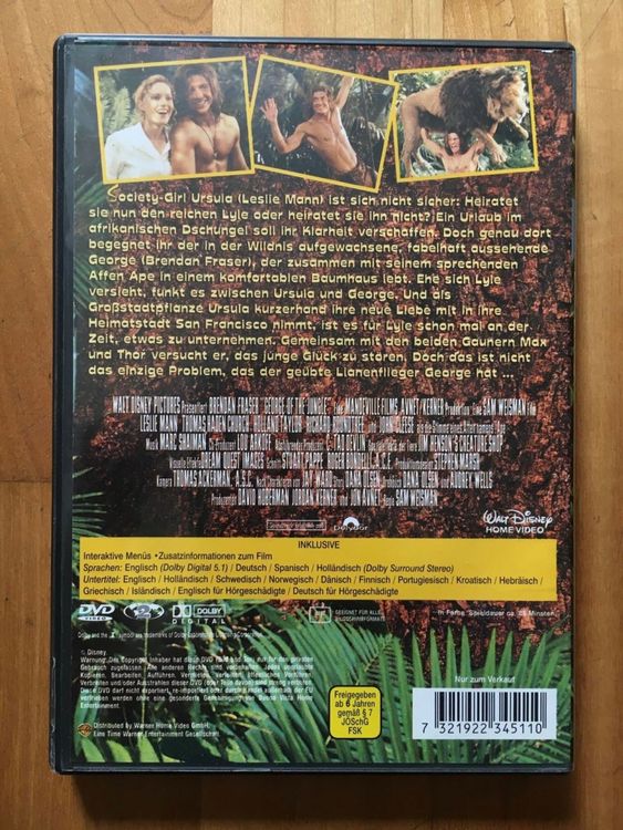 George der aus dem Dschungel kam 1+2 (DVD) (Gebraucht) in Wisen SO für ...