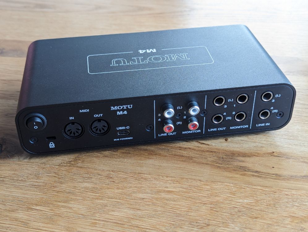 Motu M4 Audio Interface (Gebraucht) in Winterthur für CHF 167 – mit Lieferung auf Ricardo kaufen