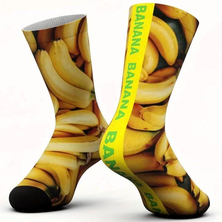 🍌Lustige 3D Bananen Socken–Fruchtig frisch für deine Füße🍌 (Neu und ...