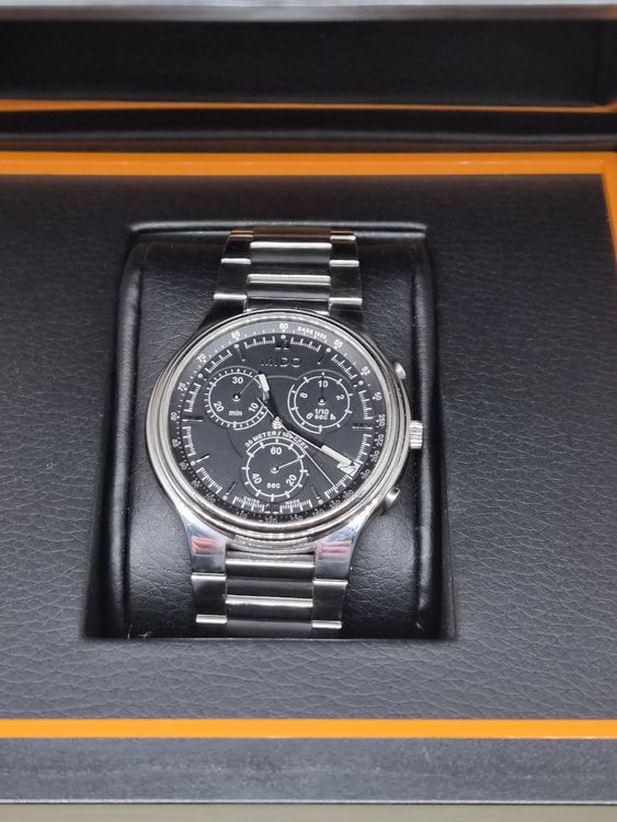 Mido Commander Chronograph - Top Zustand - mit Box (Gebraucht) in ...