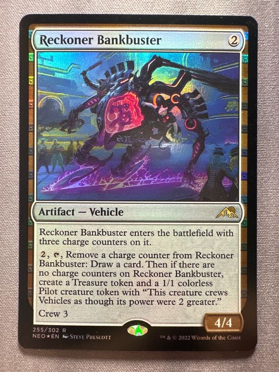 Reckoner Bankbuster FOIL 255/302 Kamigawa | Kaufen auf Ricardo