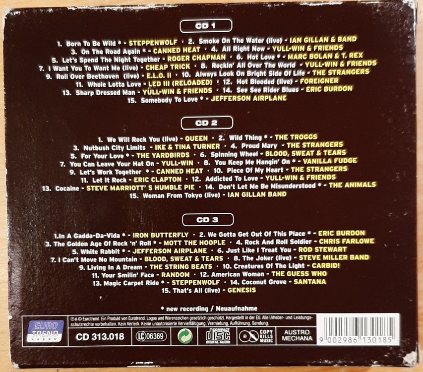 Rock Party - 3CD Rock Compilation Samoler Album | Kaufen auf Ricardo