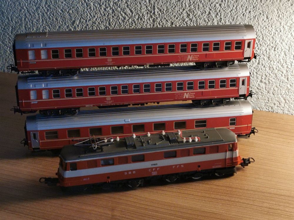 Lima Lok mit 3 Personenwagen GS, Analog | Kaufen auf Ricardo