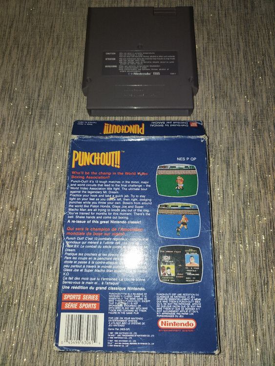 Punch-Out!! NES - (PAL - FR) Jeu en boîte - RARE ! 🎮 🔥 (D'occasion) à ...