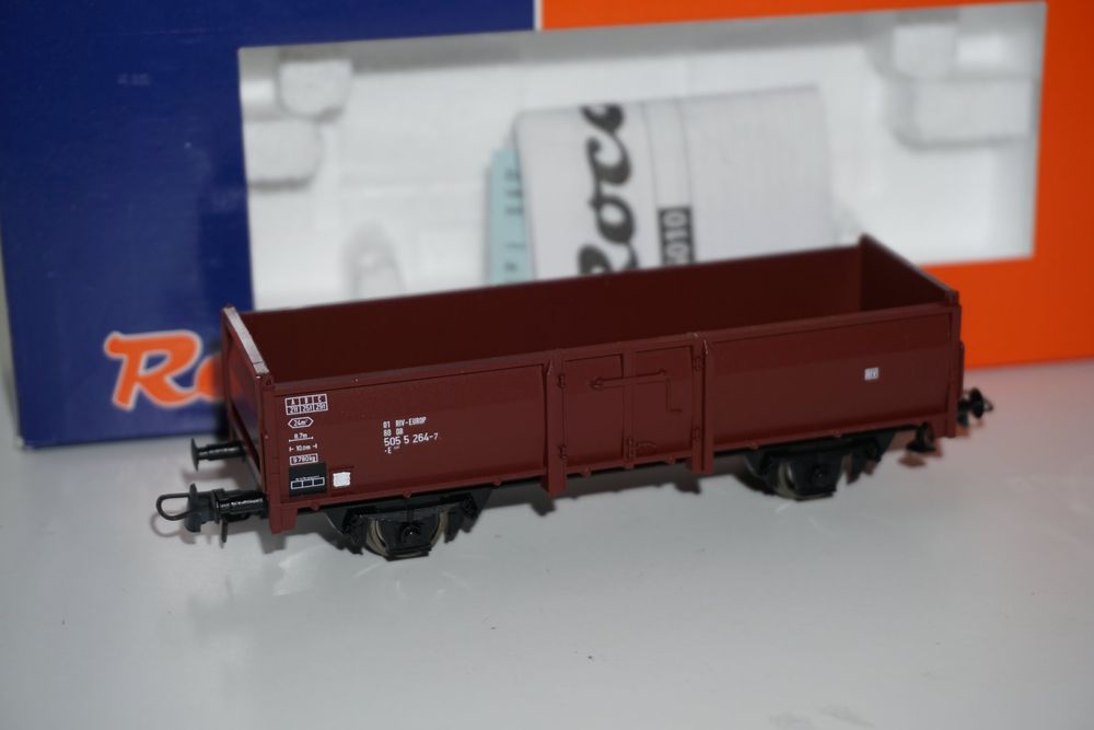Roco 46010 - DB offener Güterwagen H0/DC (Gebraucht) in Matten b ...