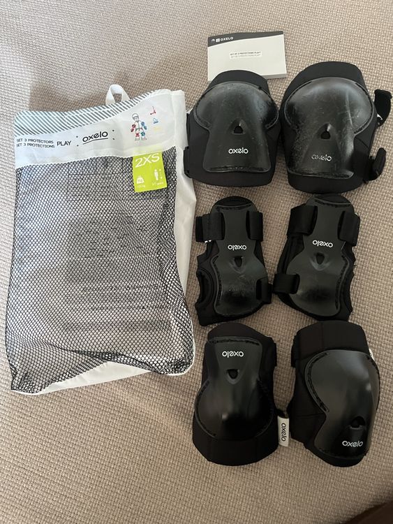Decathlon OXELO 2XS Wrist, elbow and knee pads (Neu (gemäss ...