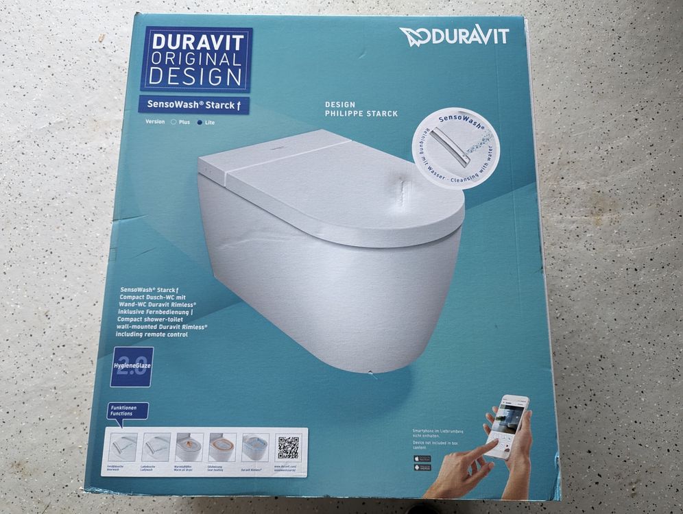 Duravit SensoWash® Starck f Lite Compact Dusch-WC (Neu (gemäss ...