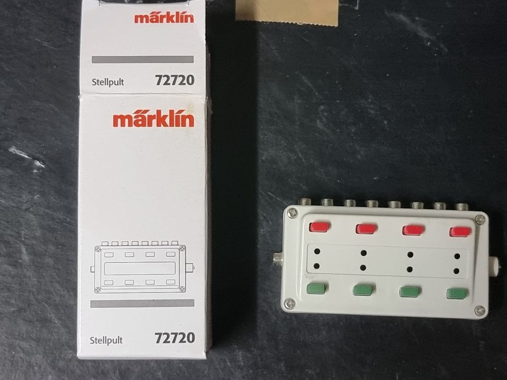 Marklin 72720 Pupitre de commande (Neu und originalverpackt) in Yverdon ...
