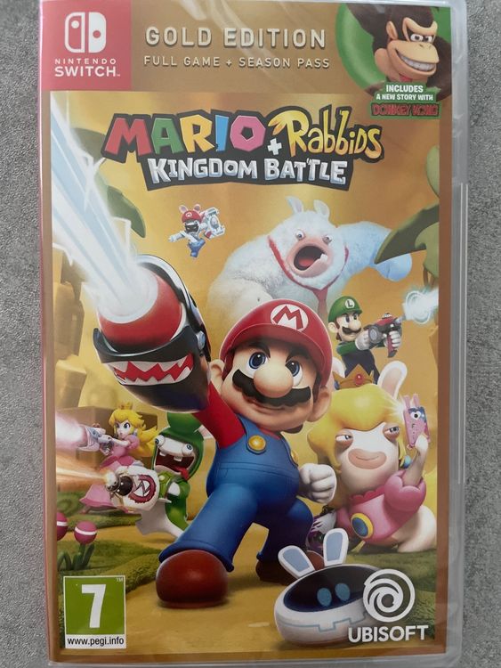 Mario+Rabbids Kingdom Battle Gold Edition NEU! | Kaufen auf Ricardo