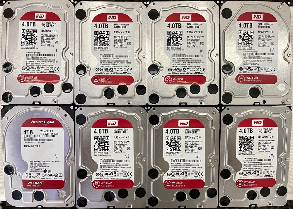 8x WD Red 4TB | Kaufen auf Ricardo