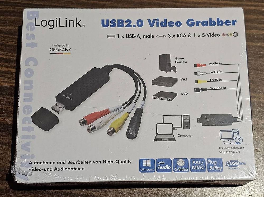 VHS et DVD convertisseur vers fichier USB ordinateur | Kaufen auf Ricardo
