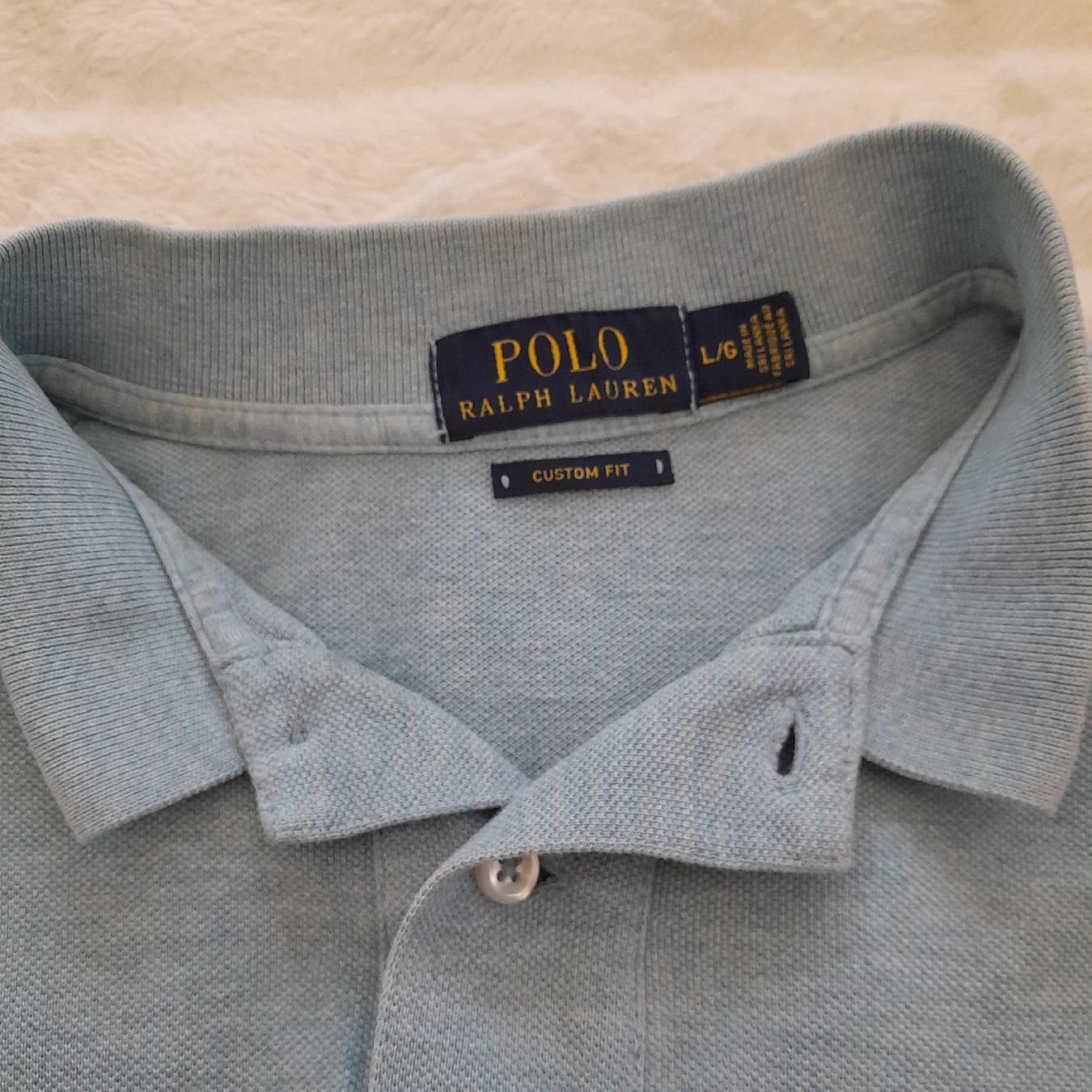 Polo Ralph Lauren bleu clair, taille L, (D'occasion) à Renens VD pour ...