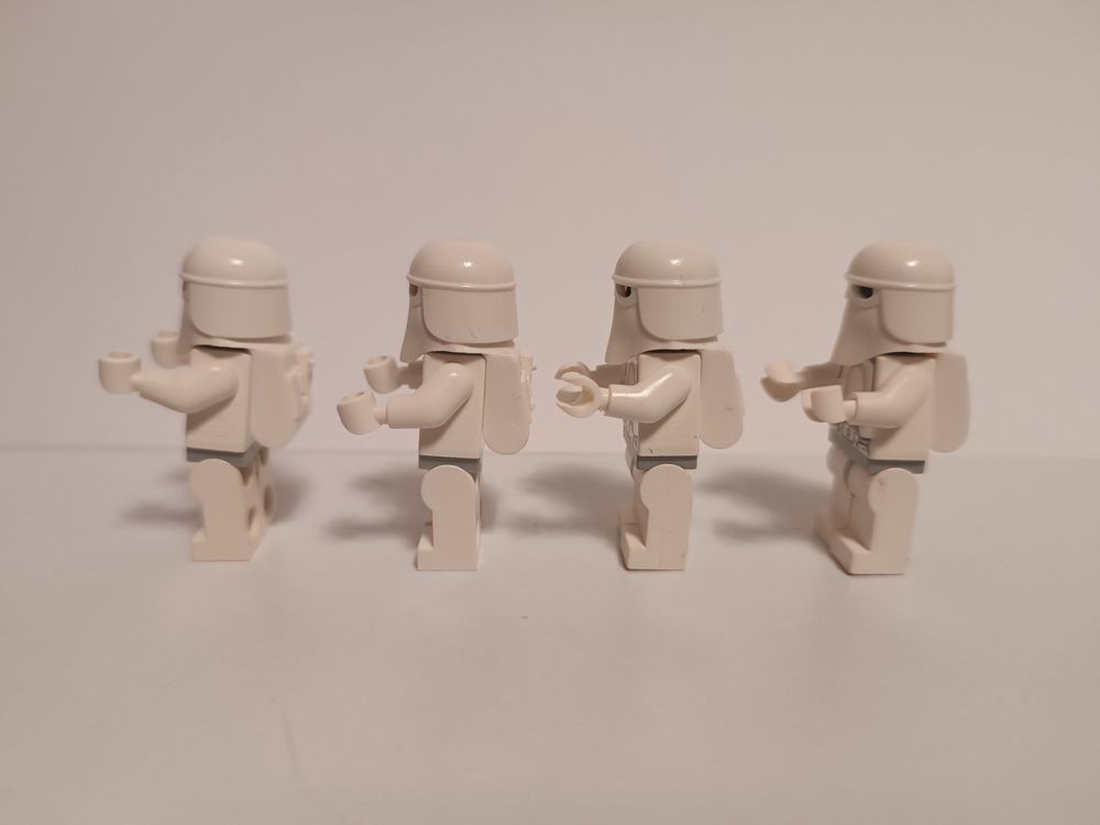 Original LEGO Star Wars: 4 x Snowtrooper (Hoth Stormtrooper) | Kaufen ...