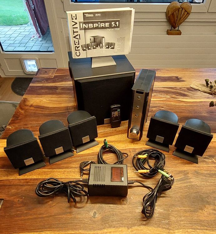 Creative 5.1 Surround Sound System Digital 5500 (Gebraucht) in Zizers ...
