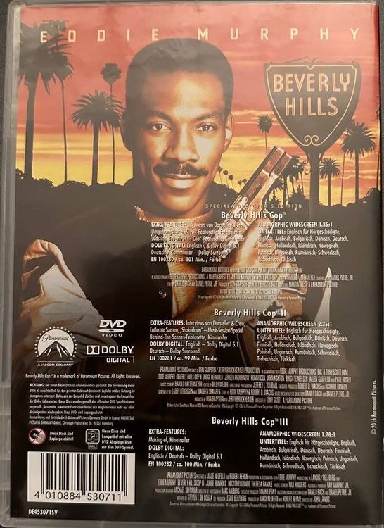 Beverly Hills Cop - 1 bis 3 - Die komplette Story (DVD) (Gebraucht) in ...