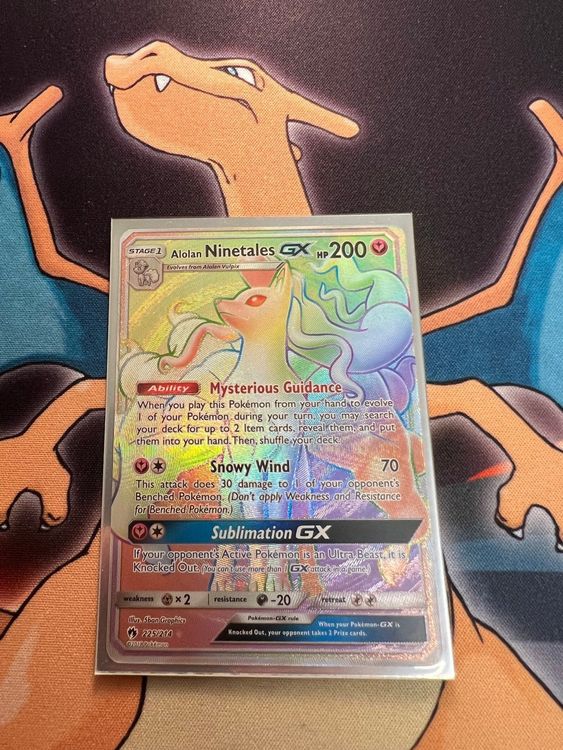 Alolan Ninetales GX (LOT 225) - Lost Thunder (Neu (gemäss Beschreibung)) in Bülach für CHF 84 ...