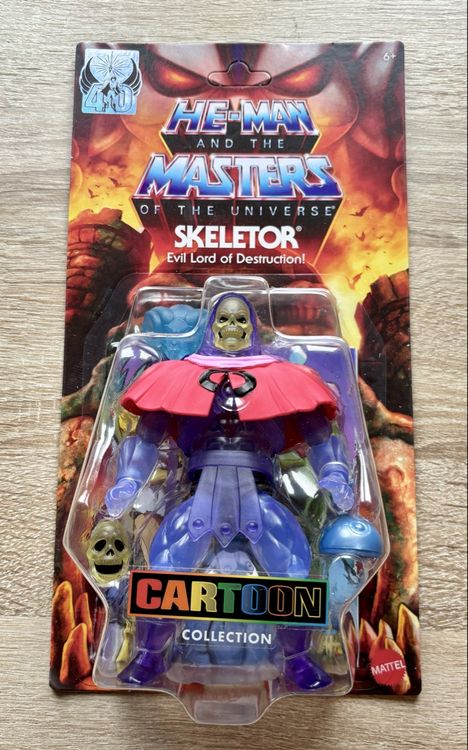 Skeletor Cartoon Collection Masters of the Universe Origins (Neu und ...