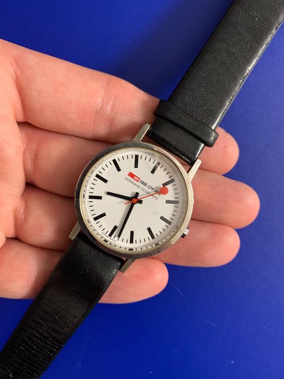 SBB Mondaine Uhr 33mm läuft | Kaufen auf Ricardo