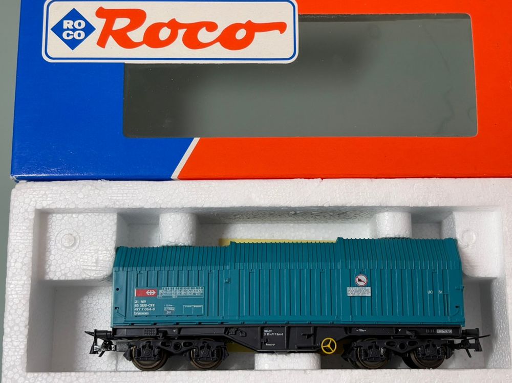 SBB CFF Teleskophaubenwg * Wagon à capots coulissants | Kaufen auf Ricardo