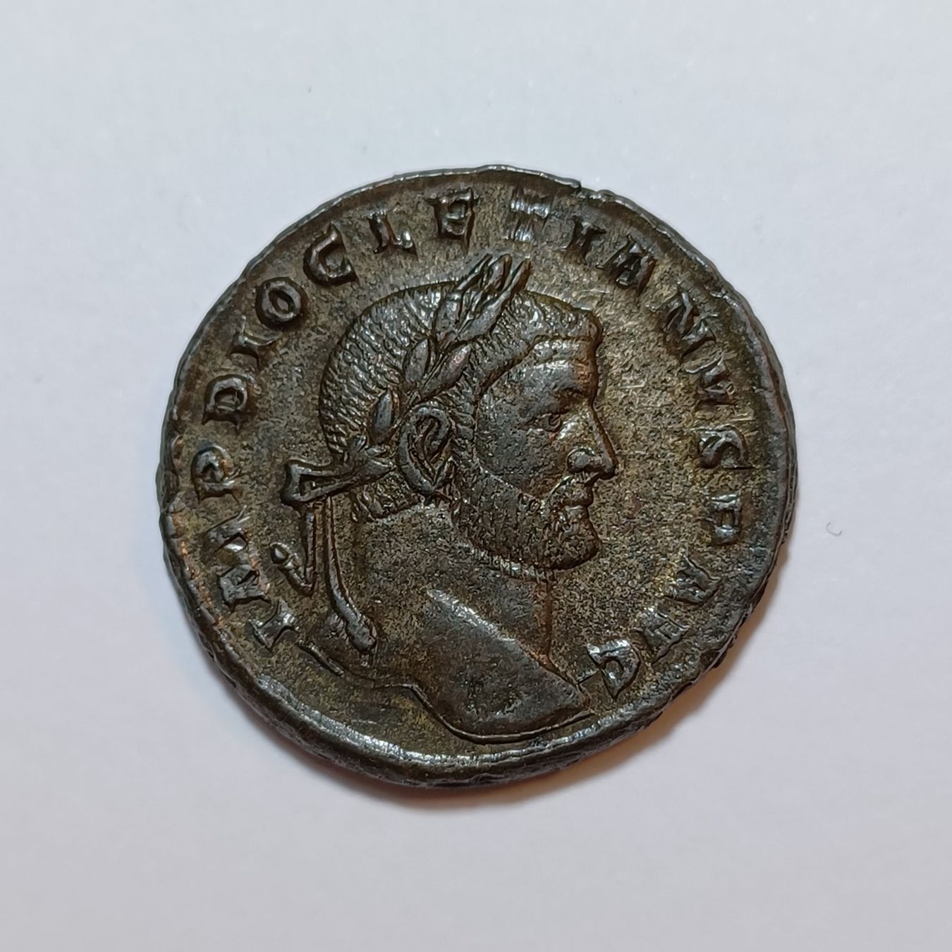 Follis (grosse römische Bronzemünze) Diocletian 284-305 (Gebraucht) in ...