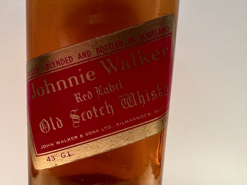 Johnnie Walker Red Label 1 Liter (Neu (gemäss Beschreibung)) in ...