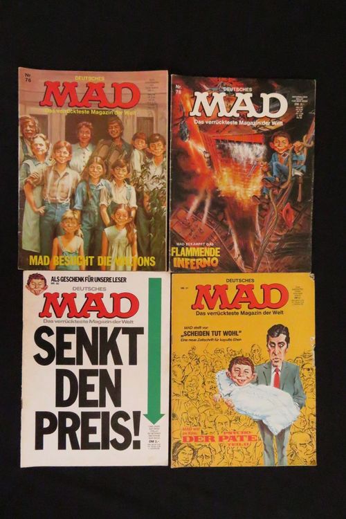 MAD MAGAZINE 76 78 80 81 | Kaufen auf Ricardo