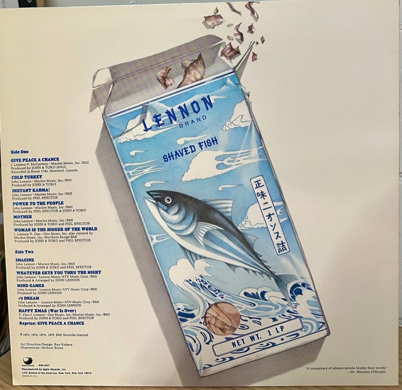 John Lennon - Shaved Fish // LP: VG++; Sleeve: NM (Gebraucht) in Zürich ...