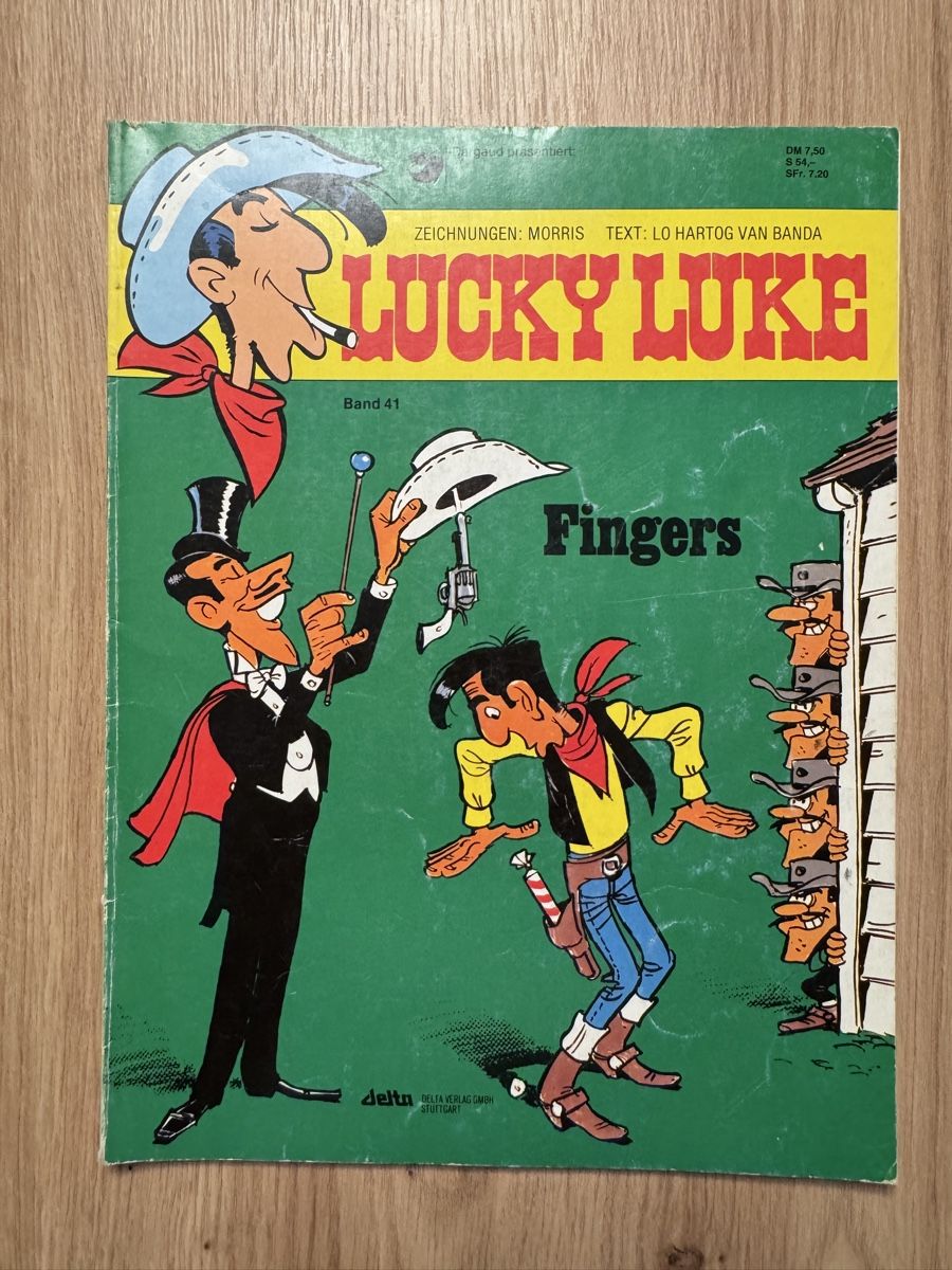 Lucky Luke Comic, Band 41, Fingers, Rarität (Gebraucht) in Biberist für ...