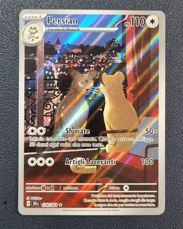 Pokemon 078/064 Persian Illustrazione Rara IT (Gebraucht) in Lugano für ...
