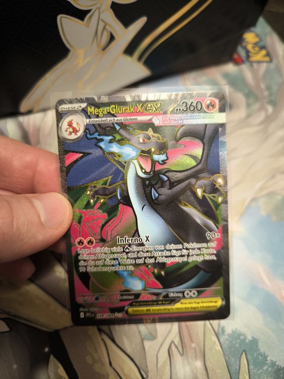 Pokemon Mega Glurak X Ex 109/94 NM ab 1Fr (Neu (gemäss Beschreibung ...
