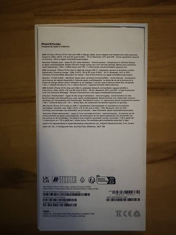Apple iPhone 15 Pro Max zu verkaufen! (Gebraucht) in Salez für CHF 550 ...