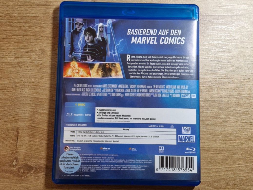 The New Mutants (2020) Bluray (Gebraucht) in Pfungen für CHF 4 – mit ...