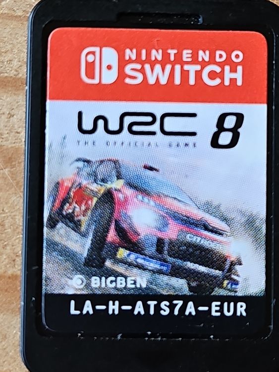 Nintendo Switch WRC 8 Rally - ohne Hülle (Gebraucht) in für CHF 15 ...