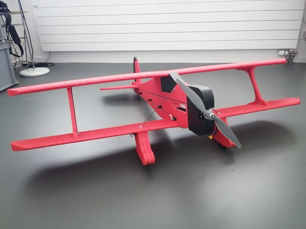 Doppeldecker Staggerwing Miniprop, 120cm Spw, mit Schwimmern (Gebraucht ...