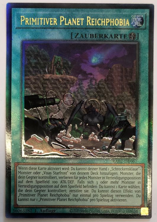 YuGiOh Ultimate Rare | Primitiver Planet Reichphobia | Kaufen auf Ricardo