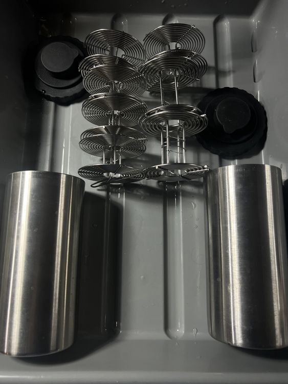 Stainless steel developing tanks (Gebraucht) in für CHF 59 – mit ...