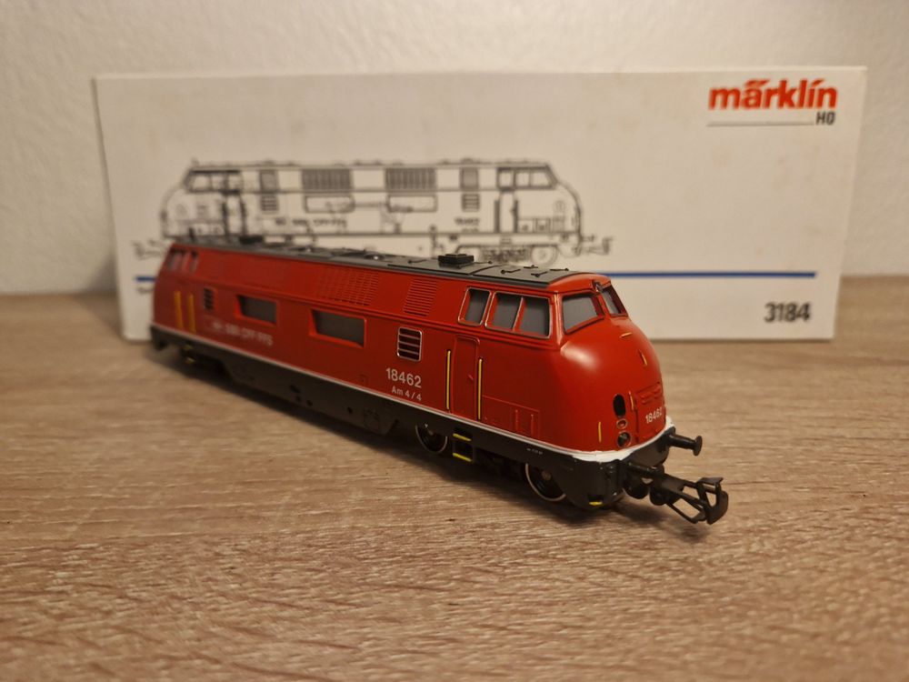 Märklin 3184 Diesellok Serie AM 4/4 SBB H0 | Kaufen auf Ricardo