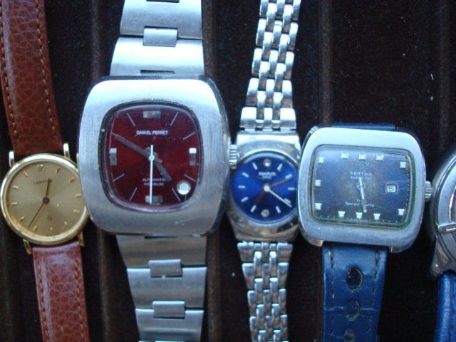 Lot 12 Uhren Certina, Tissot, Swatch, Sector, Daniel Perret (Defekt) in ...