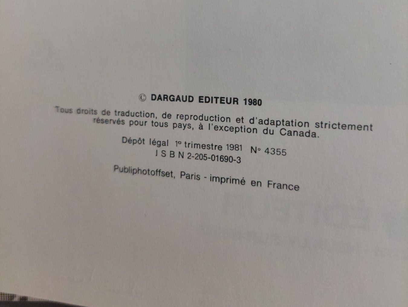 Bilal / Nikopol / La Foire aux Immortels Ed. 1981 BE (D'occasion) à ...