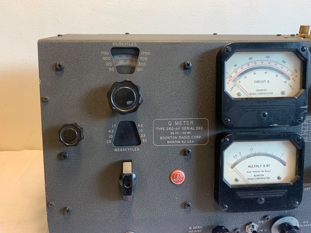 Boonton Radio ancienne Q Meter type 260 (Gebraucht) in Geneve für CHF ...