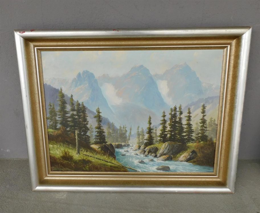 Rausverkauf Gemälde Oelbild sig R Marcel dat 45 (Gebraucht) in Sursee für CHF 50 – nur Abholung ...