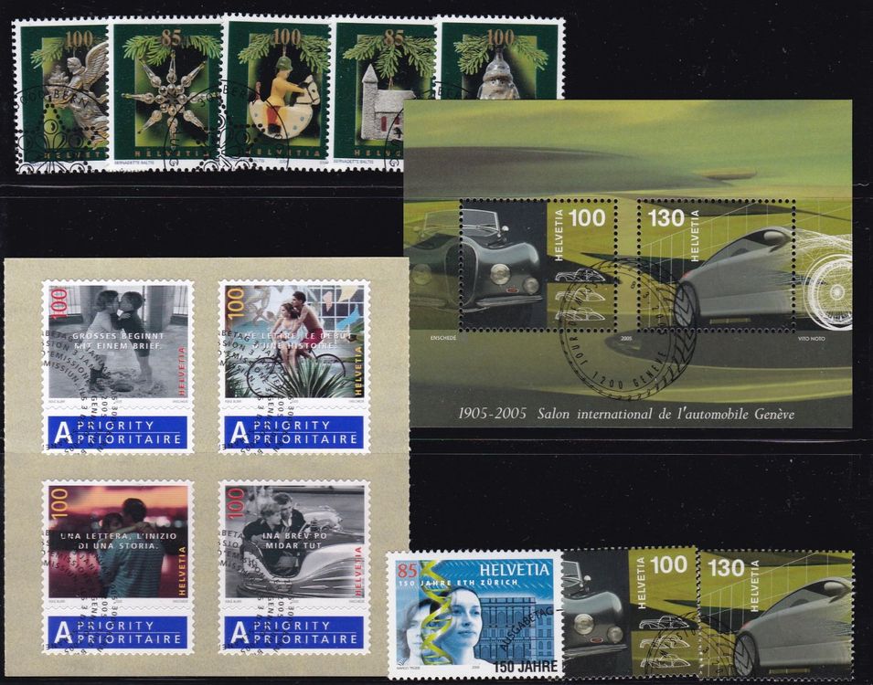 CH Briefmarken Ausgaben 2004 & 2005, ET | Kaufen auf Ricardo