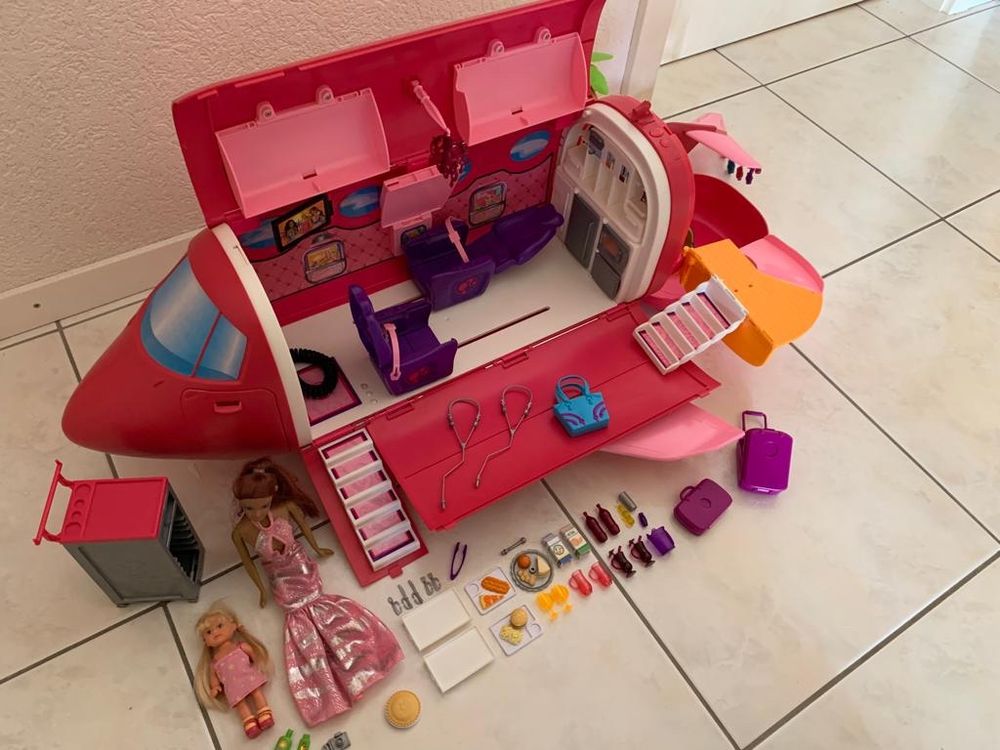 Avion / Flugzeug Barbie (D'occasion) à Peseux pour CHF 35 – avec ...