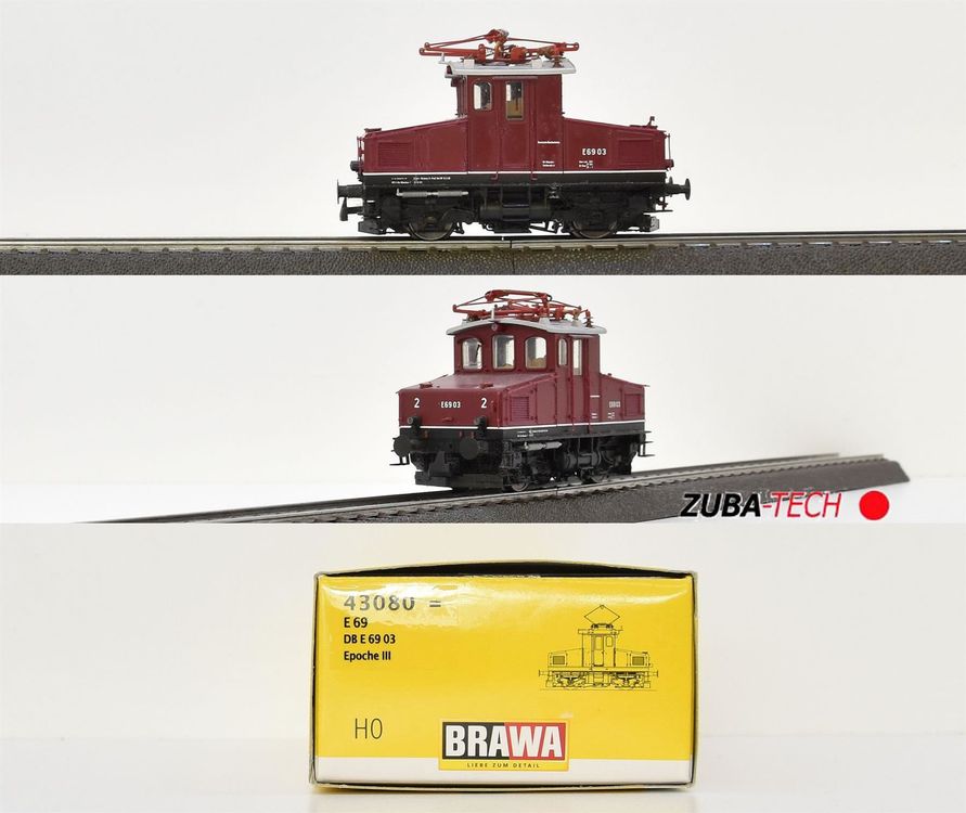 Brawa 43080 Rangierlok E 69 DB H0 GS OVP (D'occasion) à St. Gallen pour ...