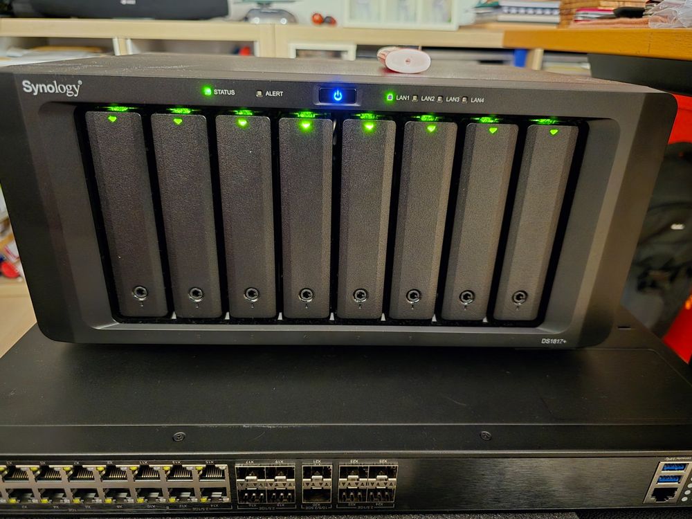 NAS Synology DS1817+ (Gebraucht) in Boswil für CHF 703 – mit Lieferung ...