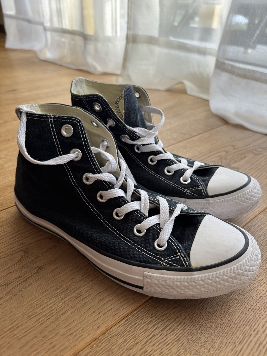 Coole Converse All Stars, Grösse 39, Schwarz, Top Zustand! (Neu (gemäss ...