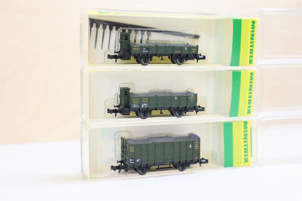 Minitrix 3 x K.Bay.Sts Wagen 13233/35/04 - Top Modelle | Kaufen auf Ricardo