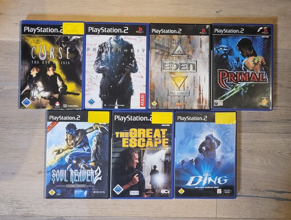 PS2 Action/Abenteuer Bundle (ab 16 Jahren) | Kaufen auf Ricardo